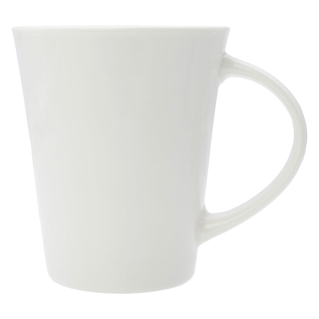 REGENT SUPER WHITE TRUMPET SHAPE COFFEE MUG 4 PACK, 380ML – HCS Home ...