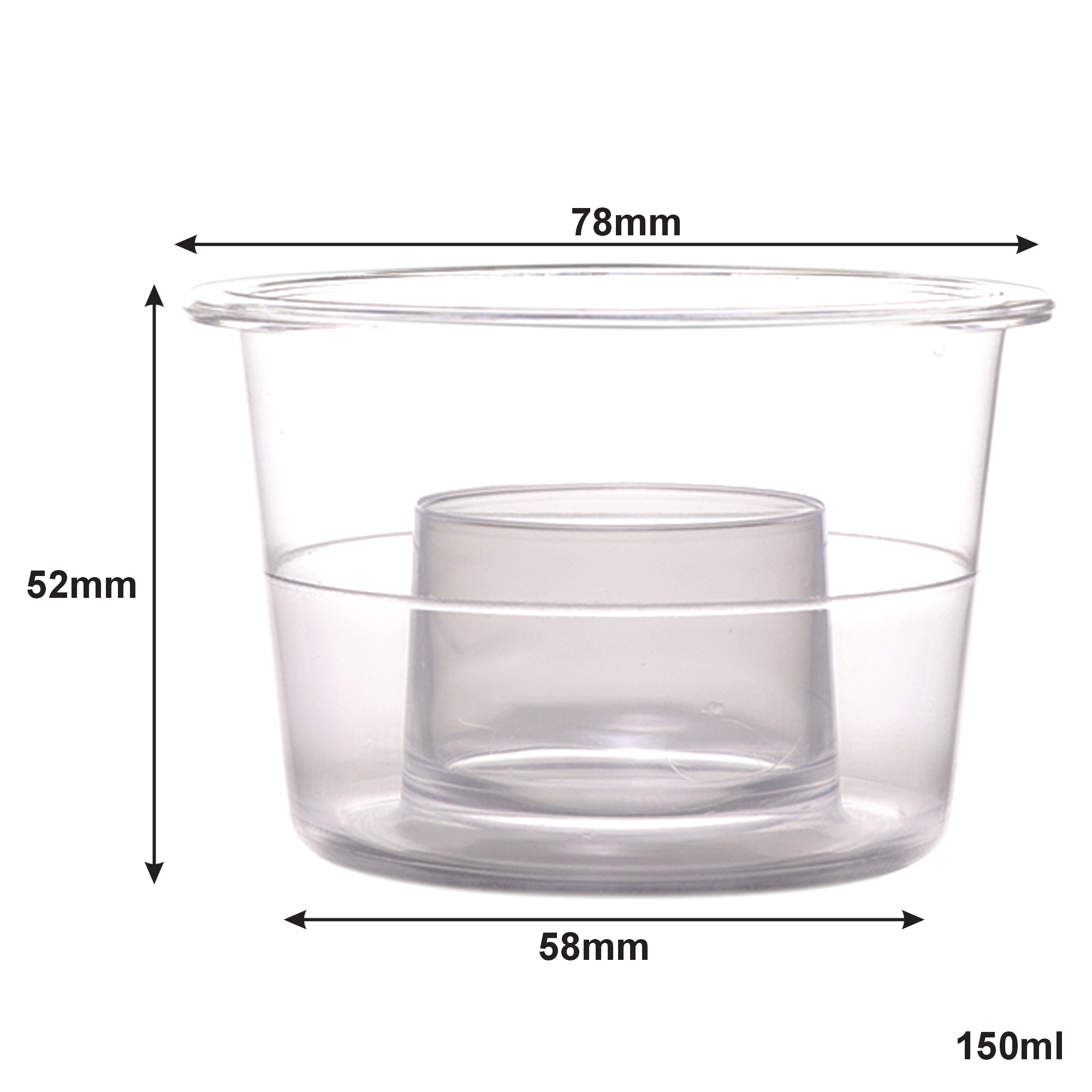 BAR BUTLER BOMB SHOOTER GLASS PP PLASTIC 6PK, 150ML – HCS Home and ...