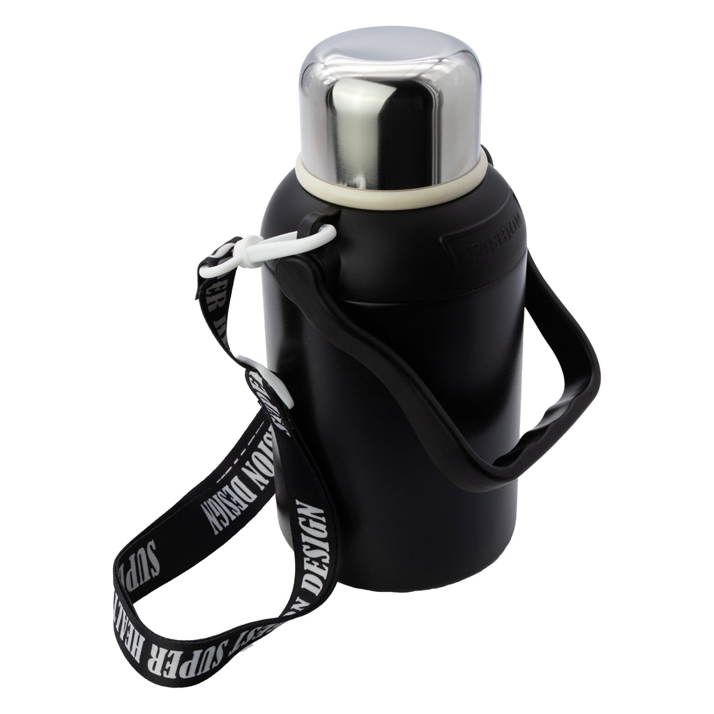 REGENT SPORTS VACUUM FLASK STAINLESS STEEL BLACK, 1.3L – HCS Home and ...