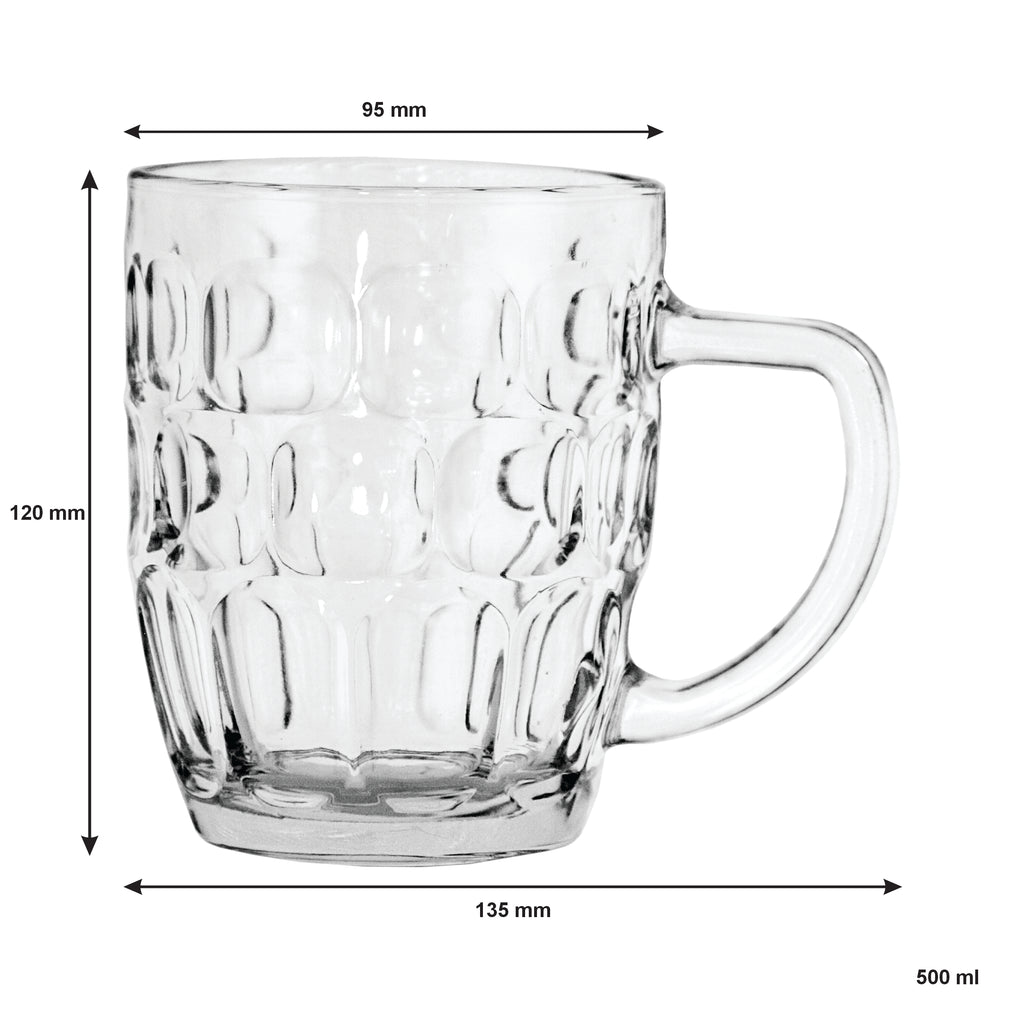 REGENT LANCER GLASS BEER MUG, 500ML – HCS Home and Catering Suppliers