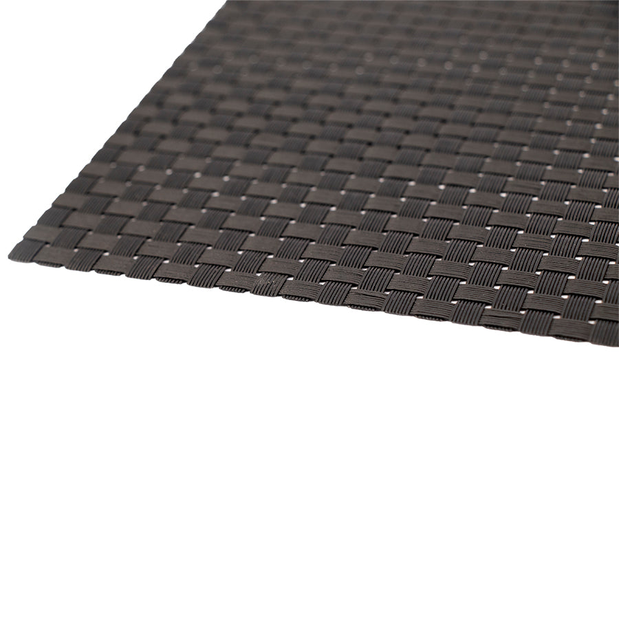 REGENT PLACE MATS WOVEN BLACK PVC, (300X450MM) – HCS Home and Catering ...