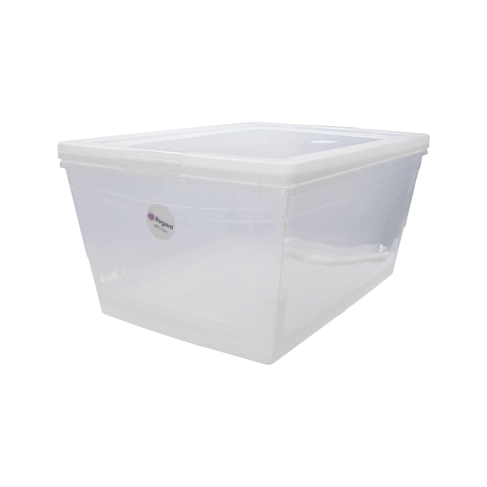 REGENT PLASTIC KEY RECT. STORAGE BOX CLEAR 3PCE VALUE PACK (9L/15L/21L ...